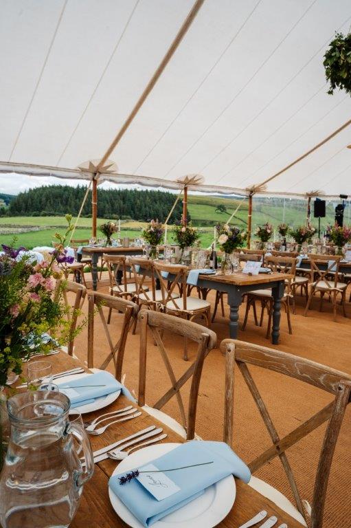 Beautiful Summer Marquee Wedding - Shades Canvas