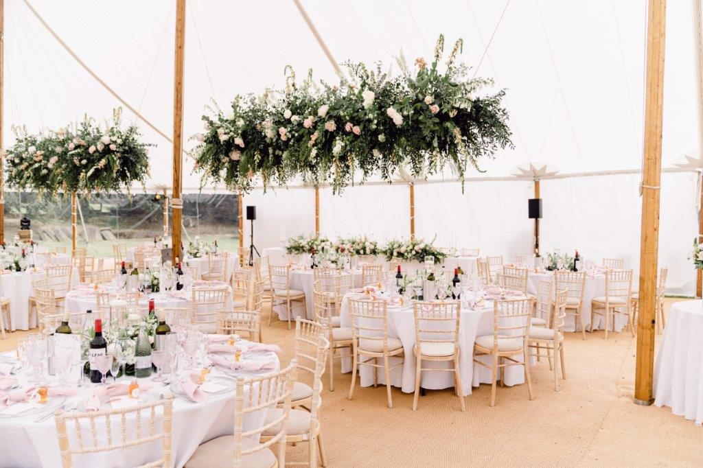 Stunning Marquee Wedding at Home